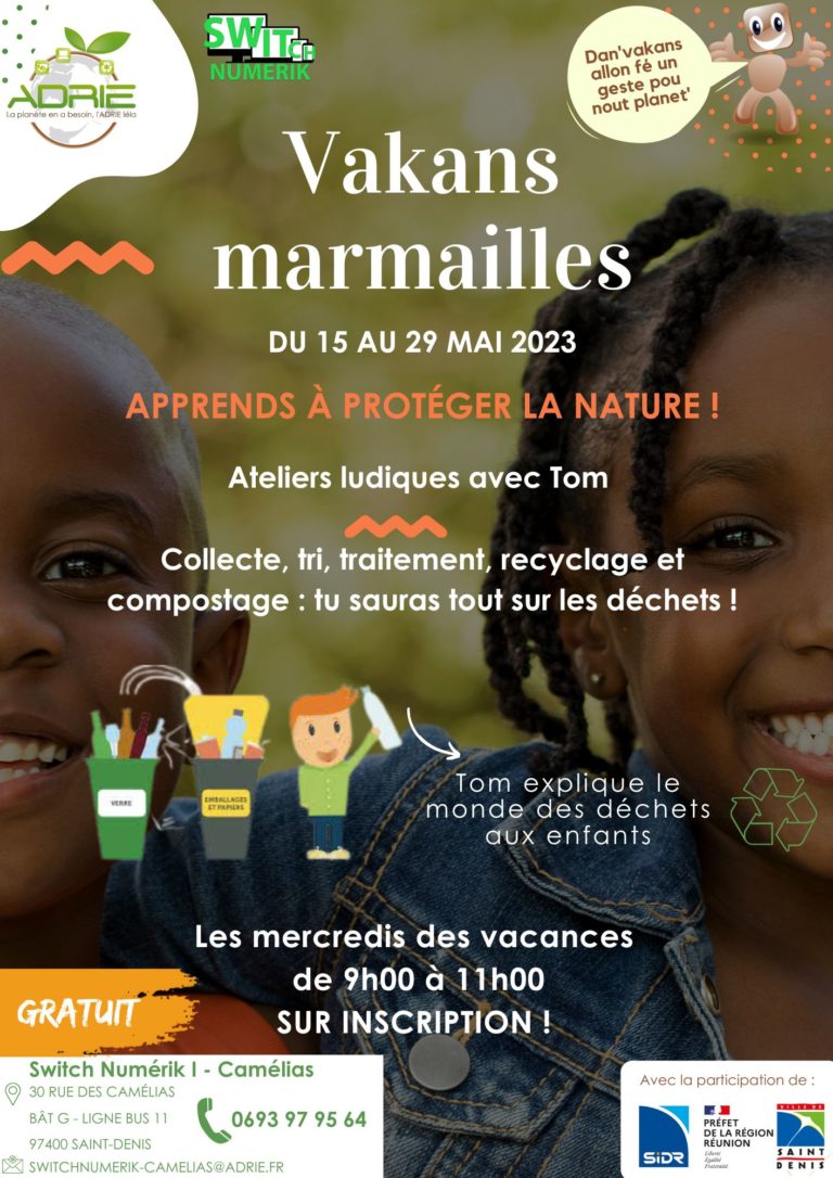 Vakans Marmailles : Ateliers ludiques avec Switch Numérik – ADRIE
